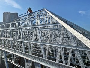 Konstruksi Baja Ringan Bentangan | Konstruksi.BajaBesi.co.id